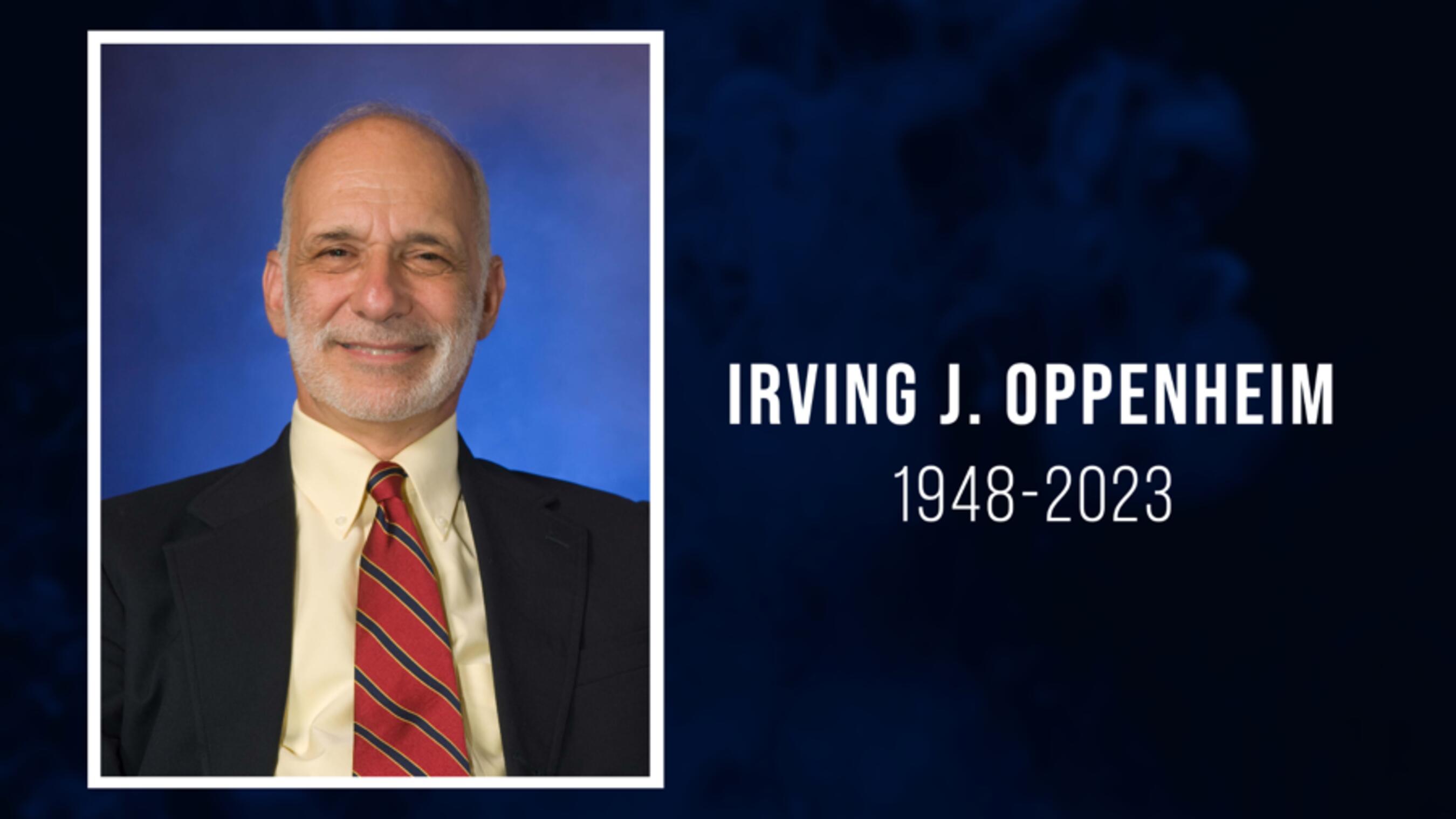 Remembering Irving Oppenheim (1948-2023) | CMU School of Architecture
